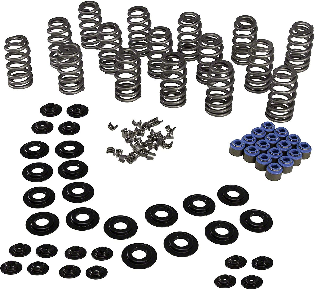Comp Cams Charger Beehive Valve Springs with Steel Retainers; 0.600 ...