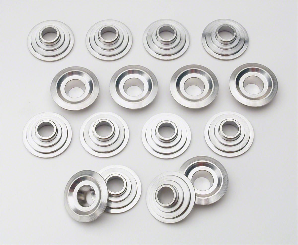 Comp Cams Charger Titanium Valve Spring Retainers; Set of 16 762-16 (06 ...