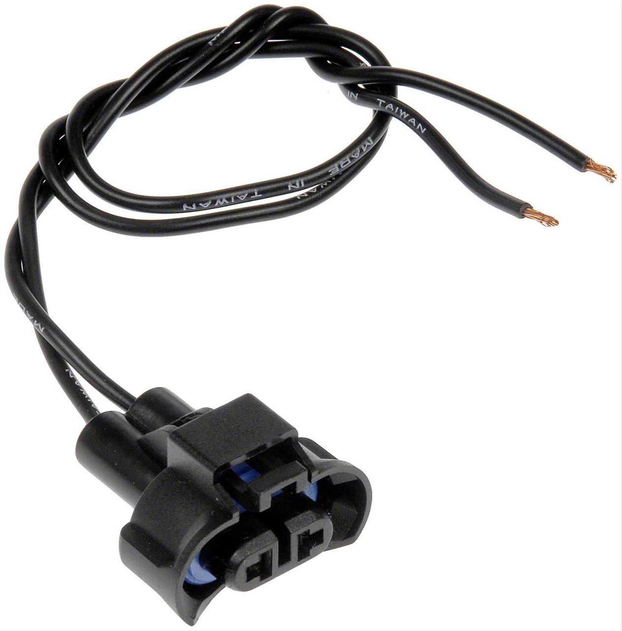 Mustang 2-Wire H8/H11 Harness Low Beam Headlight Socket (15-17 Mustang ...