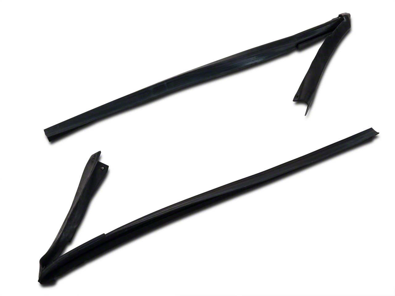 Mustang Door Window Run Channel Weatherstrip and T-Top (83-86 Mustang ...