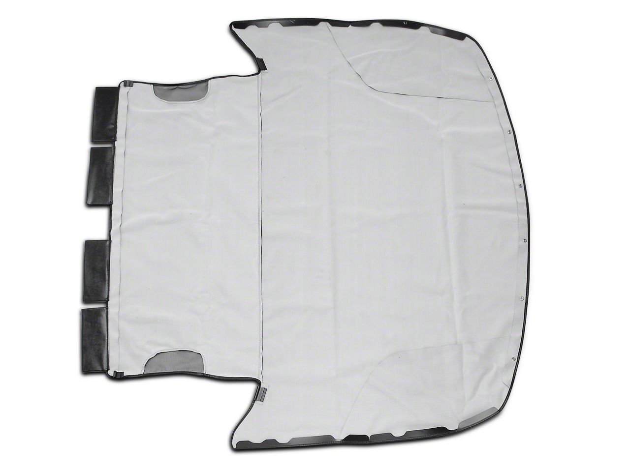 OPR Mustang Convertible Top Boot; Black 95054 (94-98 Mustang ...