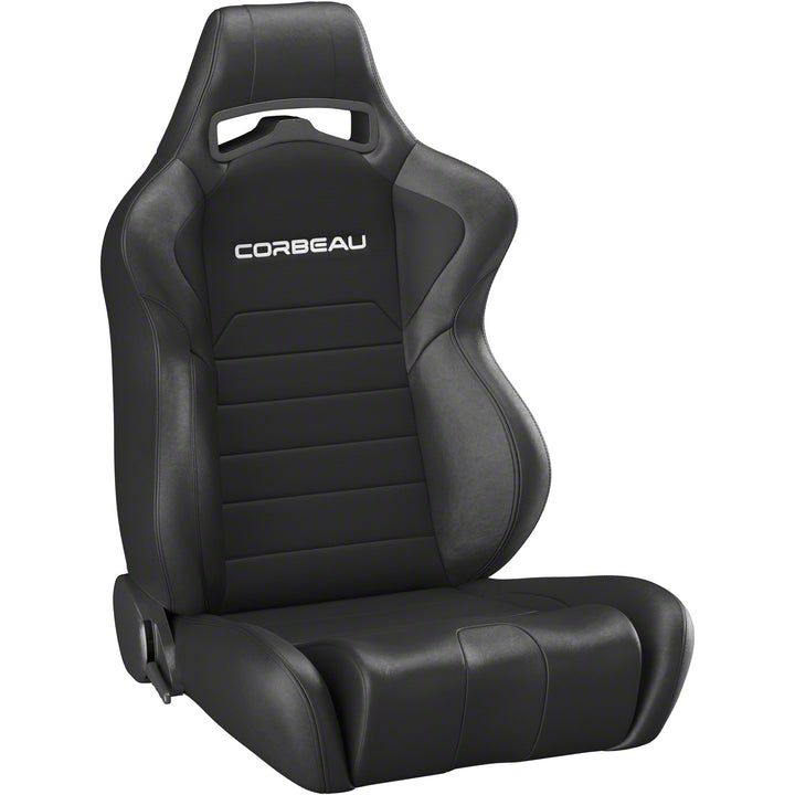 Corbeau Mustang LG1 Wide Racing Seats with Double Locking Seat Brackets ...