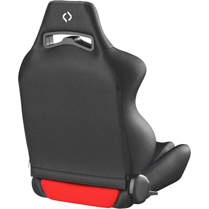 Corbeau Mustang LG1 Racing Seats with Double Locking Seat Brackets; Red ...