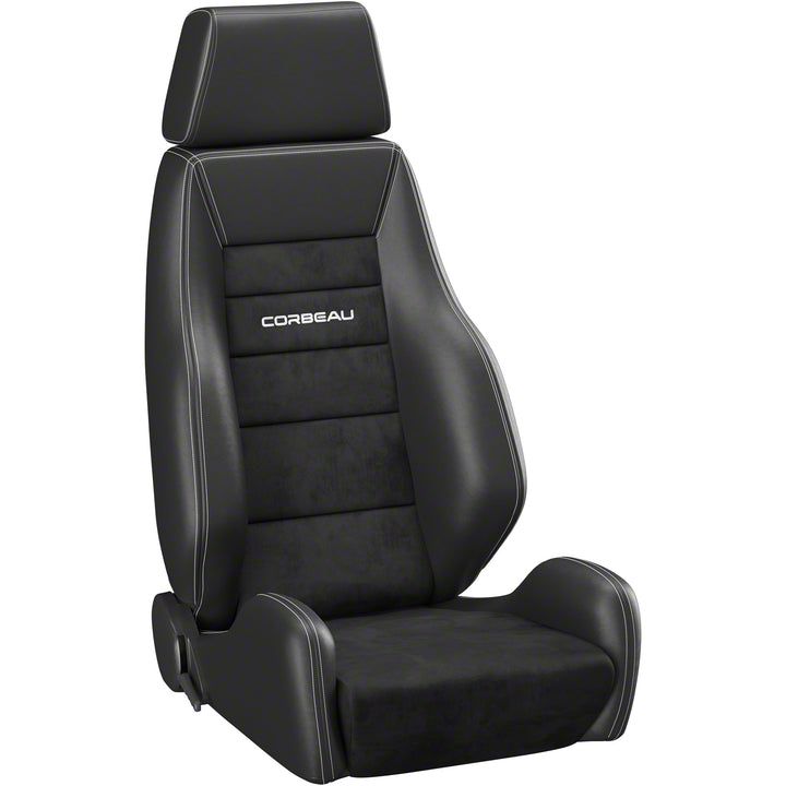 Corbeau Challenger GTS II Reclining Seats with Inflatable Lumbar; Black ...