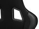 Corbeau Mustang DFX Seat; Black Vinyl/Cloth/Black Piping 34901BP (79-25 ...
