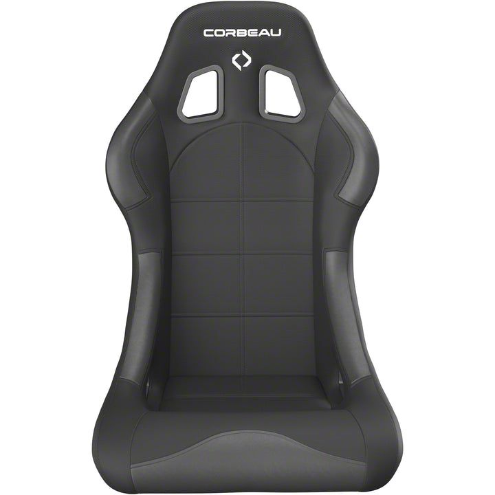Corbeau Mustang Forza Wide Racing Seat; Black Cloth 20991 (79-25 ...