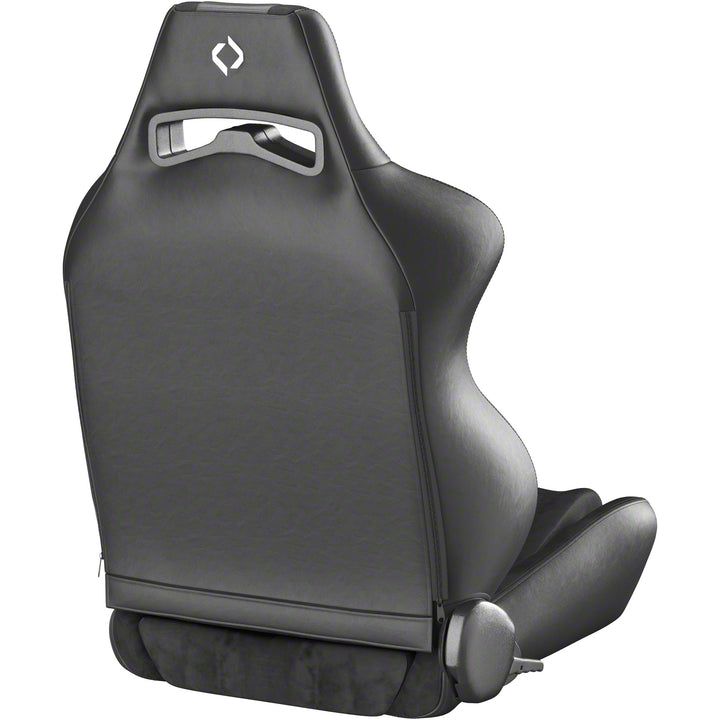 Corbeau Mustang LG1 Wide Racing Seats; Black Suede; Pair S25501WPR ...