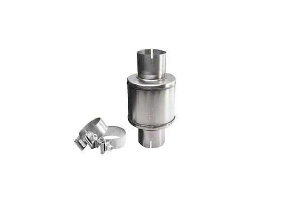 Corsa Performance Challenger Slip Fit Resonator with Clamps; 10-Inch ...