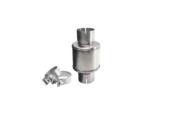 Corsa Performance Charger Slip Fit Resonator with Clamps; 10-Inch ...