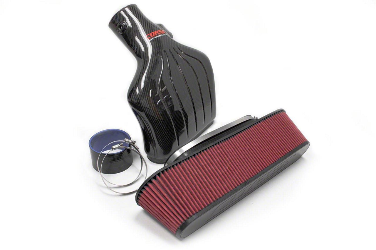 Corsa Performance Corvette Open Element Cold Air Intake with DryTech 3D ...