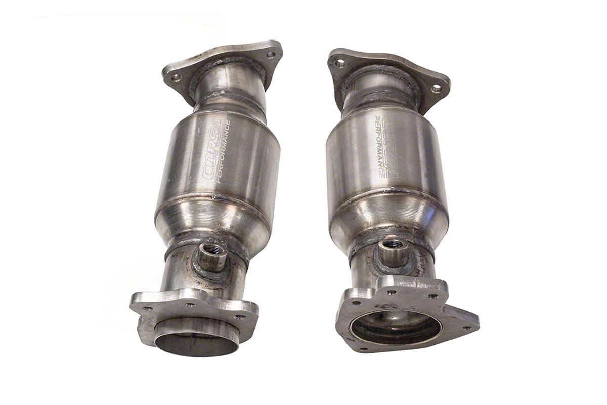 Corsa Performance Corvette High Flow Catalytic Converters 16234 (20-26 ...
