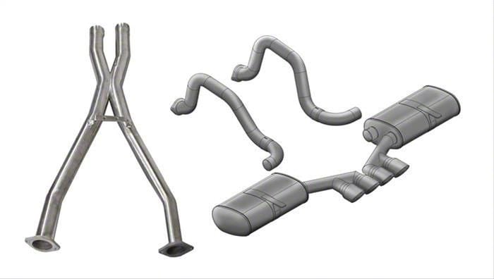 Corsa Performance Corvette Sport Tigershark Cat-Back Exhaust with ...
