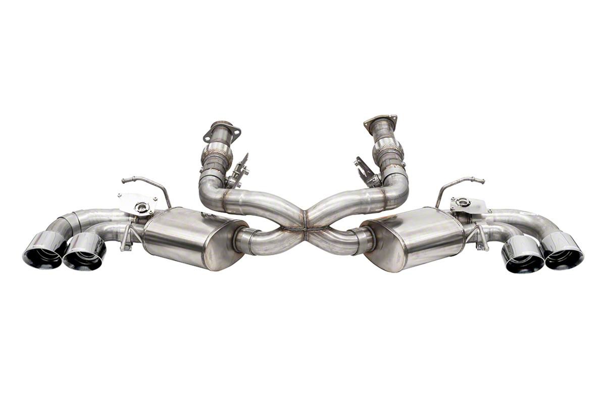 Corsa Performance Corvette Variable Cat-Back Exhaust with Polished Tips ...