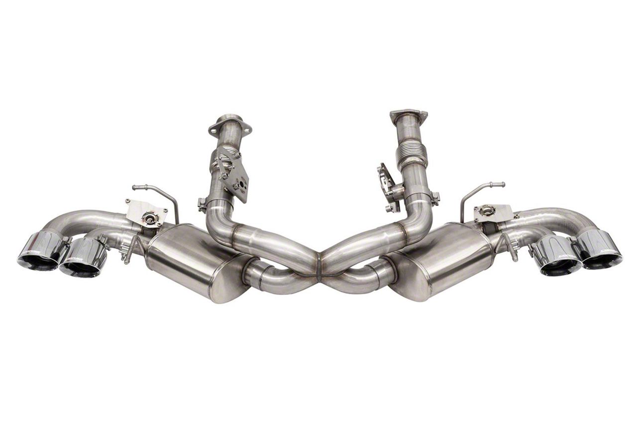 Corsa Performance Corvette Variable Cat-Back Exhaust with Polished Tips ...