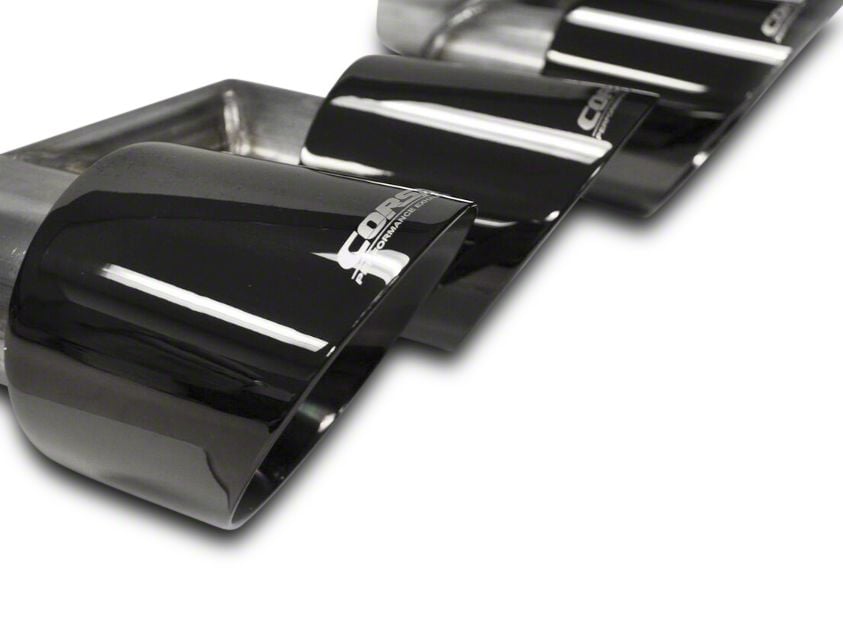 Corsa Performance Mustang Quad 4-Inch Twin Pro Series Exhaust Tips ...