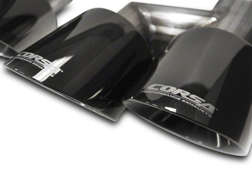 Corsa Performance Mustang Quad 4-Inch Twin Pro Series Exhaust Tips ...
