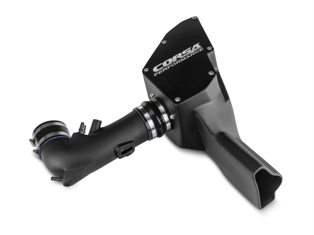 Corsa Performance Mustang Closed Box Cold Air Intake with Pro5 Oiled ...