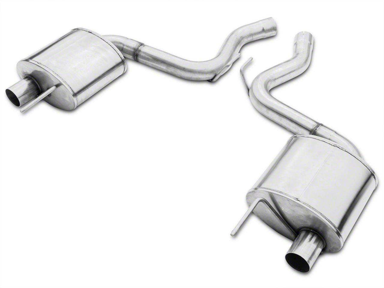 Corsa Performance Mustang Xtreme Cat-Back Exhaust with Black Tips ...