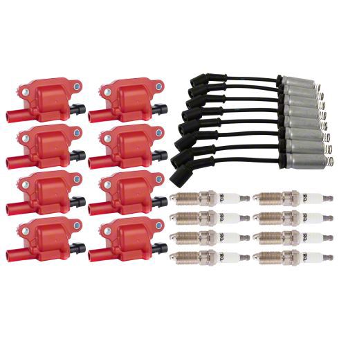 Corvette 17-Piece Ignition Kit (14-19 Corvette C7 w/ Square Style Coils ...