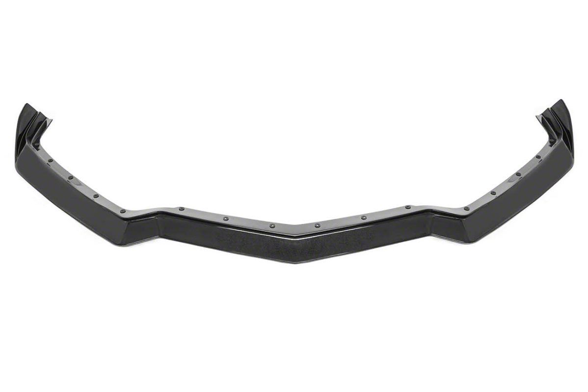 Corvette 5VM Package Front Splitter; 1-Piece Version; Carbon Flash (20 ...