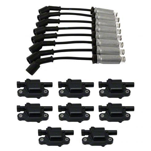 Corvette 8-Piece Ignition Kit; Square Style (14-19 Corvette C7) - Free ...