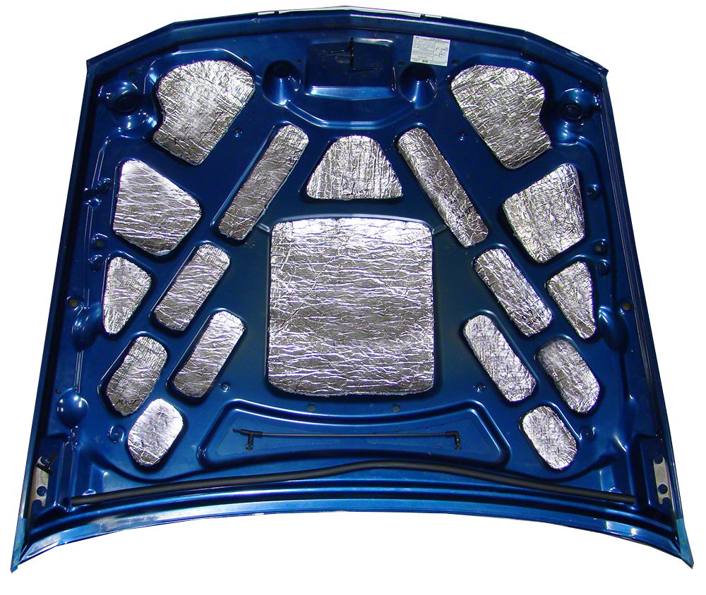 QuietRide Solutions Corvette AcoustiHood Insulation Kit with CEID-350 ...