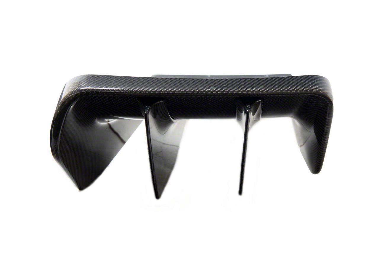 Corvette Add On Rear Bumper Diffuser; Carbon Fiber (14-19 Corvette C7 ...