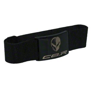 Corvette C8 Jake Emblem Black Magnetic Bracelet - Free Shipping