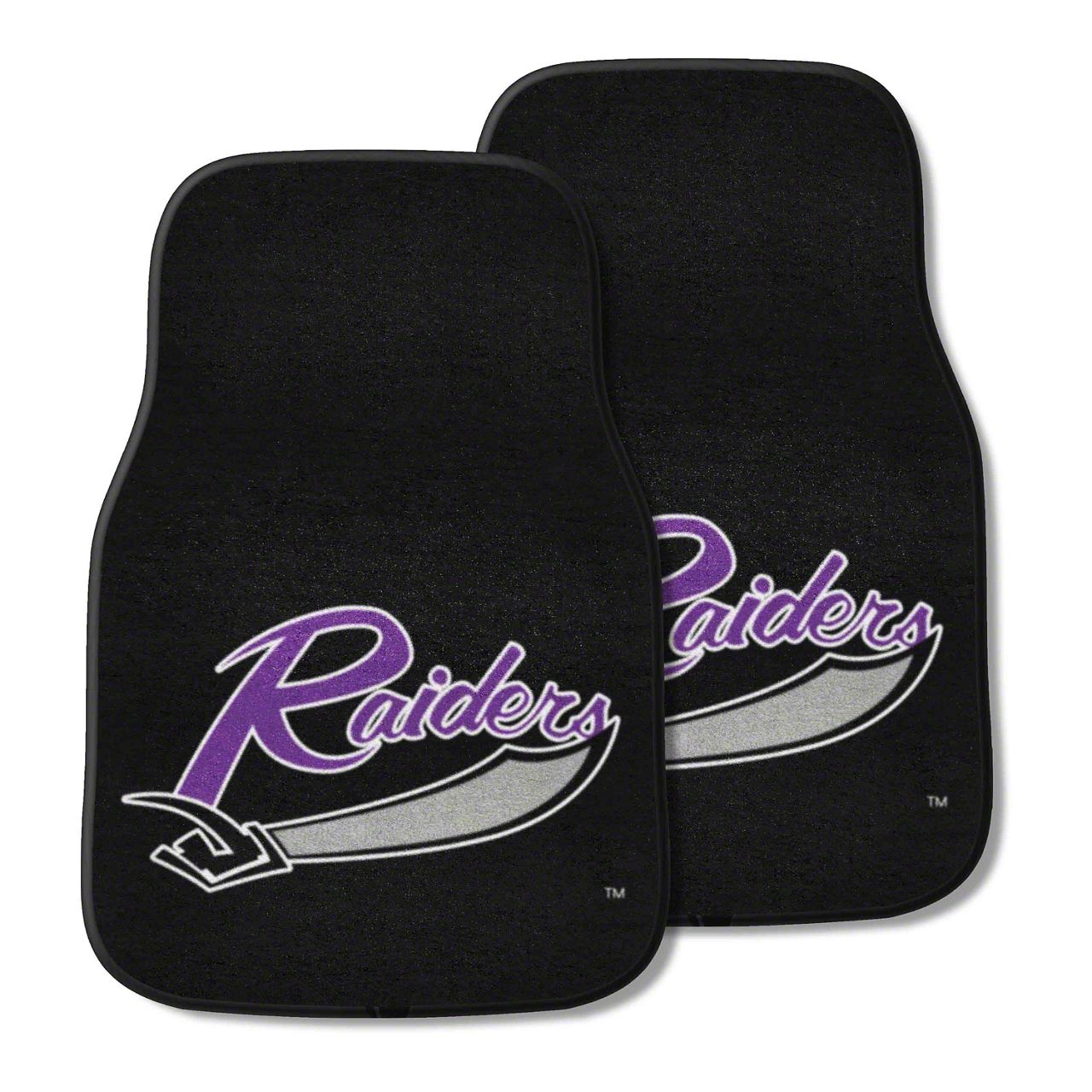 Corvette Carpet Front Floor Mats with University of Mount Union Raiders ...