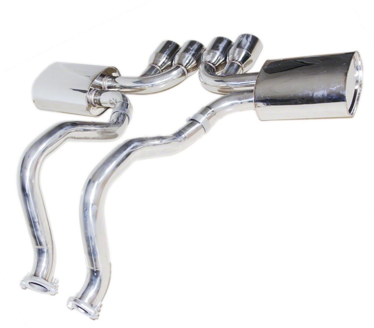 Corvette Cat-Back Exhaust with Polished Tips (97-04 Corvette C5) - Free ...