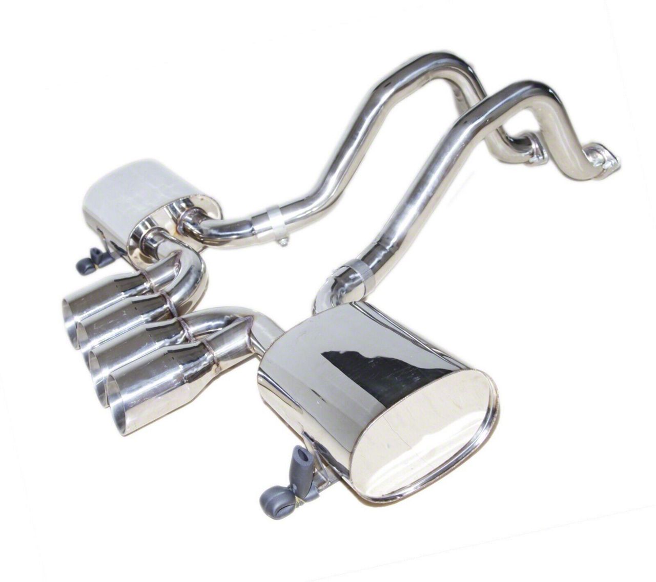 Corvette Cat-Back Exhaust with Polished Tips (97-04 Corvette C5) - Free ...