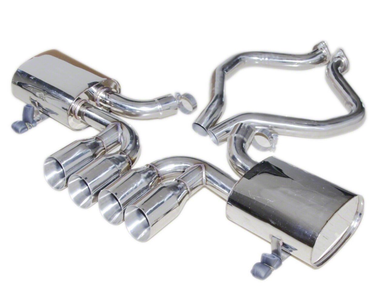 Corvette Cat-Back Exhaust with Polished Tips (97-04 Corvette C5) - Free ...