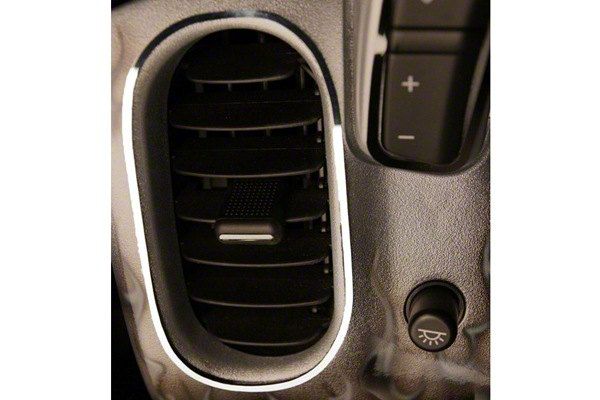 Corvette Dash Trim Kit; Polished (05-13 Corvette C6) - Free Shipping