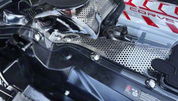 Corvette Dress-up Engine Bolt Cover Kit; Stainless (20-25 Corvette C8 ...