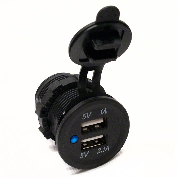 Corvette Dual Port Socket with USB Ports (Universal; Some Adaptation ...