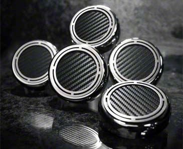 Corvette Engine Caps; Bright Red Solid (97-13 Corvette C5 & C6 w ...