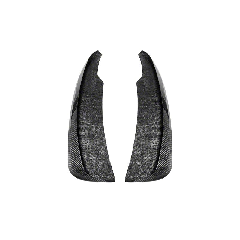 Corvette EOS Extended Package Splash Guards; Carbon Fiber (97-04 ...