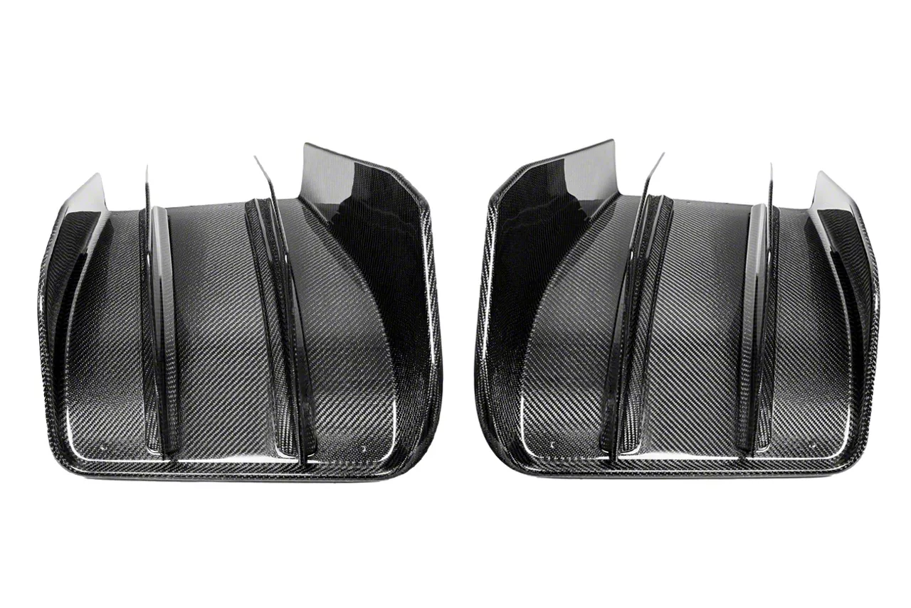 Corvette EOS Performance Track Style Rear Diffuser; Matte Black (14-19 ...