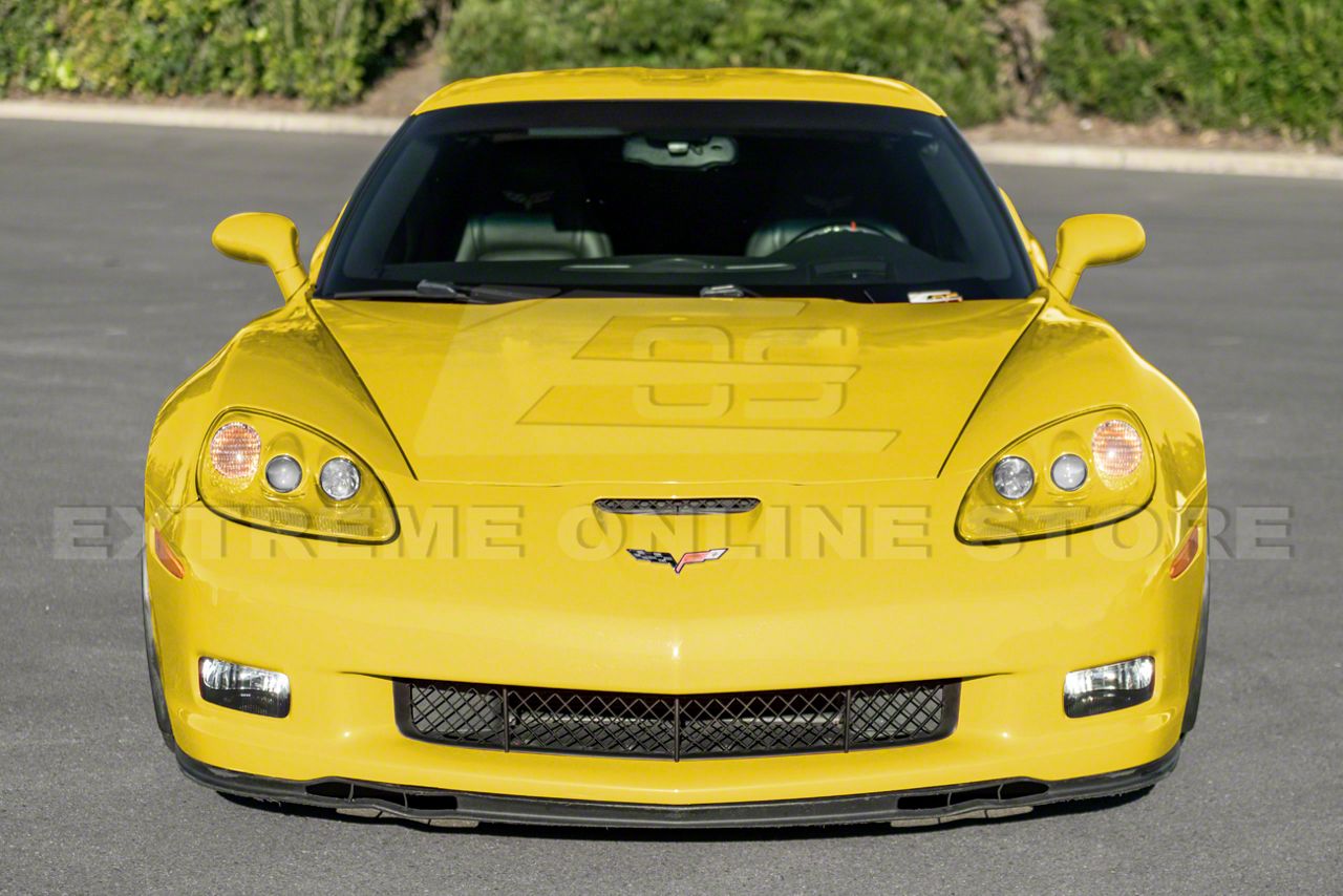 Corvette Factory OEM Style HID Headlights; Velocity Yellow Housing ...