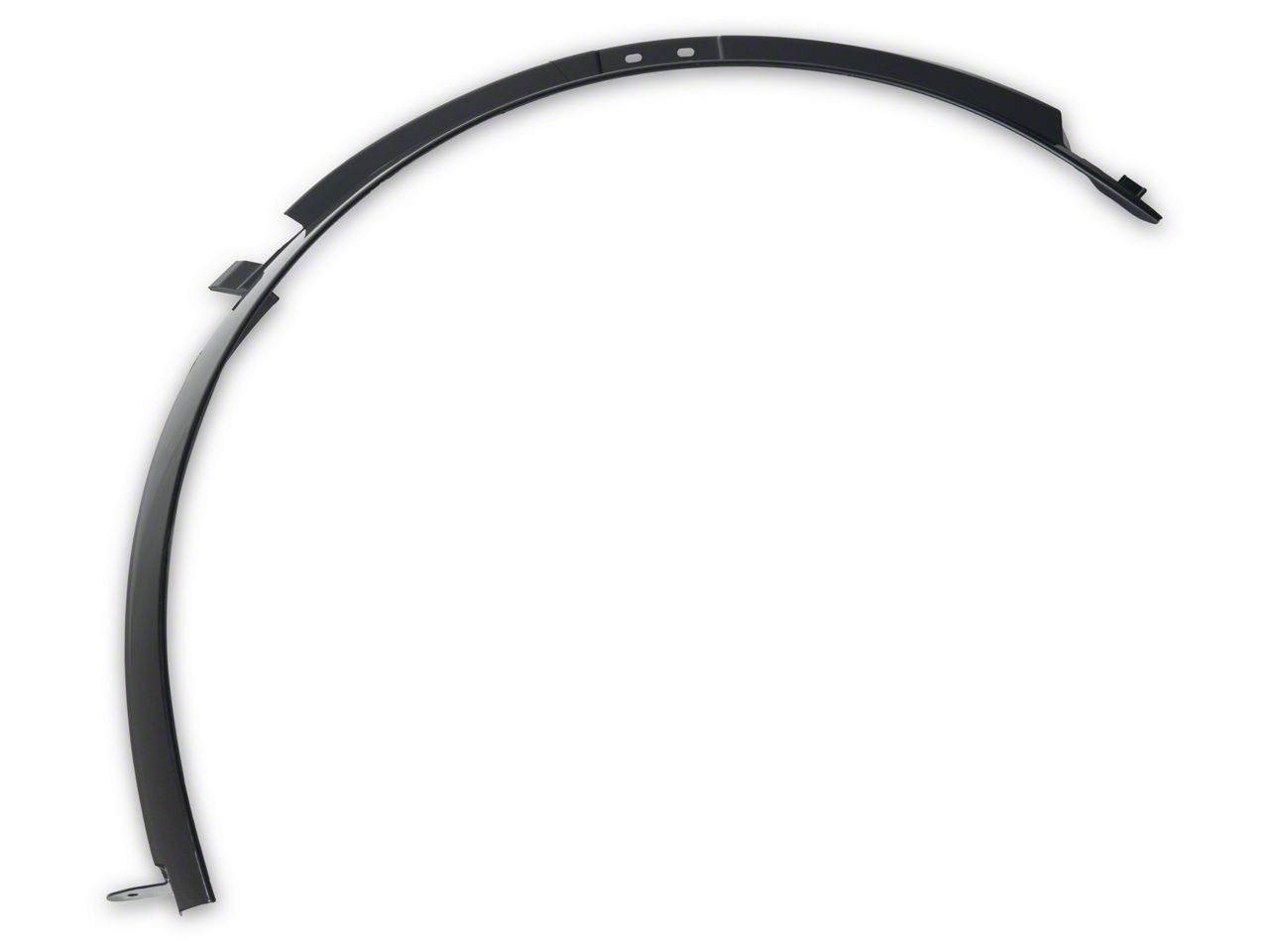 Corvette Front Fender Flare Wheel Trim; Carbon Flash Metallic (14-19 ...