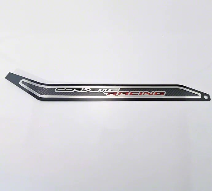 Corvette Gloss Black Door Prop with Real Carbon Fiber Corvette Racing ...