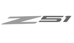 Corvette Glow Plate with Z51 Logo; Clear; White Lighting Kit (20-26 ...