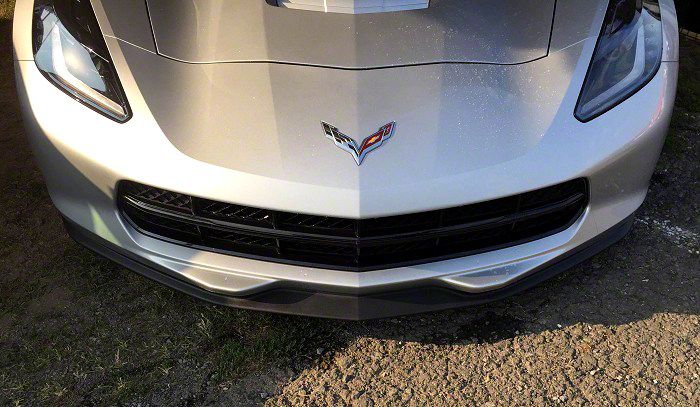 Corvette Grille Blackout Vinyl Overlay Kit; Red (14-19 Corvette C7 ...