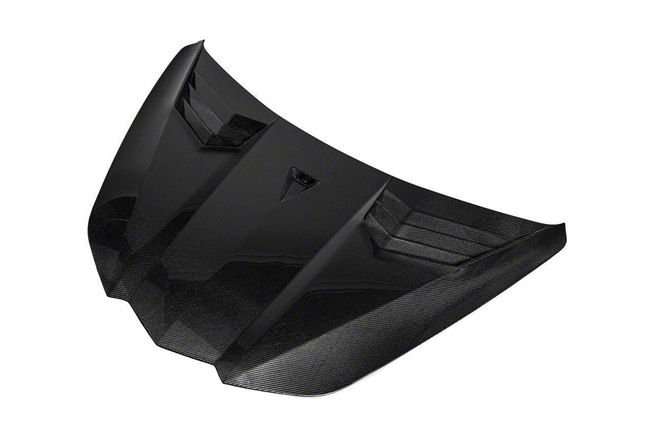Corvette GT3R Style Side Vented Extractor Hood; Carbon Fiber (20-25 ...