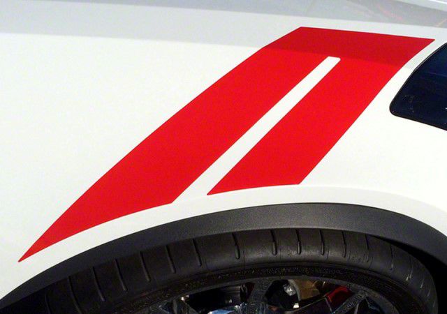 Corvette Hash Marks; Yellow (14-19 Corvette C7 Stingray) - Free Shipping