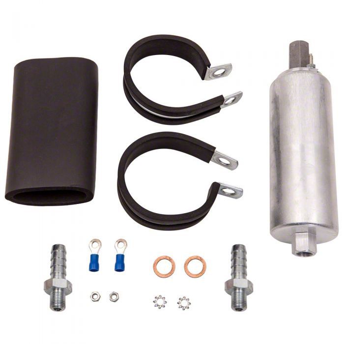 Corvette High Flow In-Line Fuel Pump Kit; 255LPH (Universal; Some ...