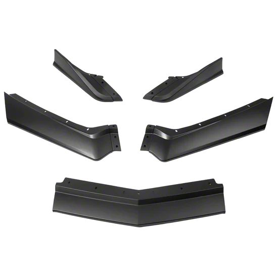 Corvette IKON Style Chin Spoiler; Carbon Fiber Print (20-25 Corvette C8 ...