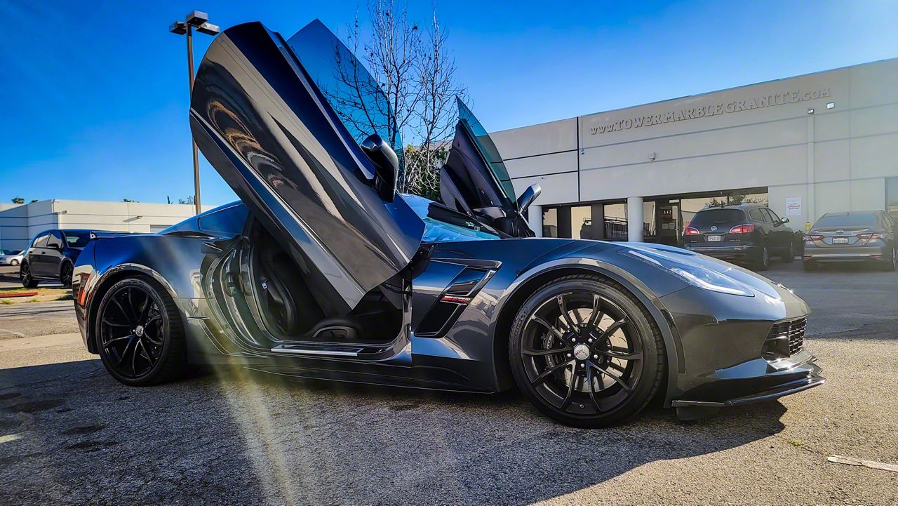 Corvette Lambo Door Kit (14-19 Corvette C7) - Free Shipping