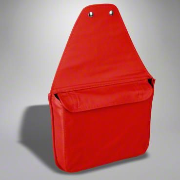 Corvette Leather Route Bag; Red (05-13 Corvette C6) - Free Shipping