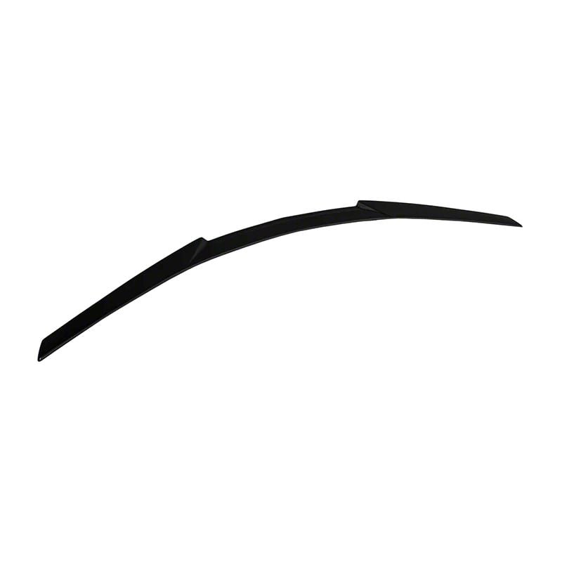 Corvette Low Profile Rear Spoiler; Matte Black (20-26 Corvette C8 ...
